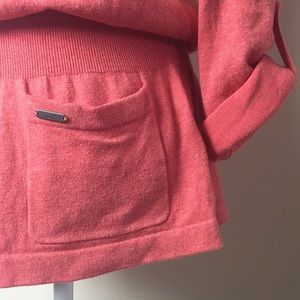 Lole | Sweaters | Lol Peplum Drop Waist Roll Tab Sweater | Poshmark